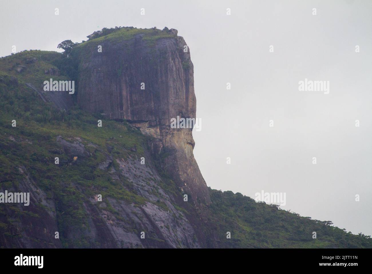 View of Gavea stone in rio de janeiro Stock Photo - Alamy