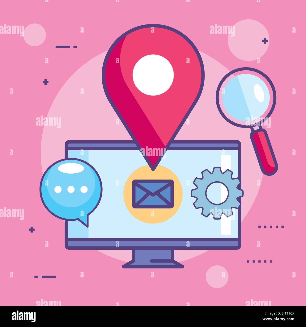 research development in desktop Stock Vector Image & Art - Alamy