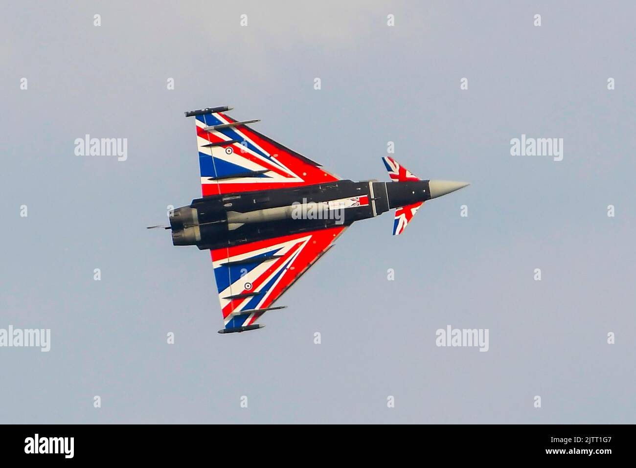 Bournemouth, Dorset, UK. 1st September 2022. The Union Flag painted RAF ...