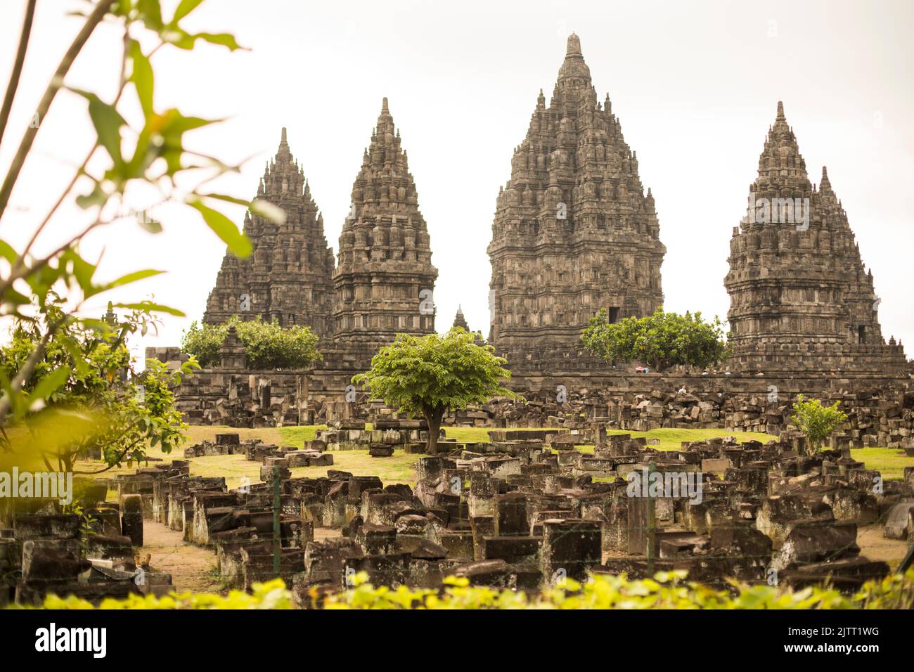 Ancient Prambanan Hindu Temple in Jogjakarta (Yogyakarta), Java ...