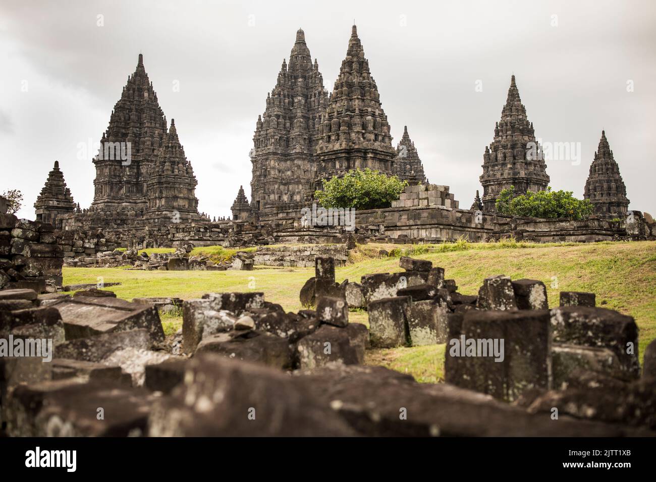 Ancient Prambanan Hindu Temple in Jogjakarta (Yogyakarta), Java ...