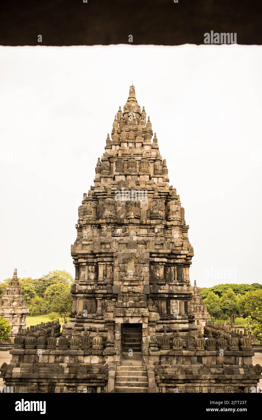 Ancient Prambanan Hindu Temple in Jogjakarta (Yogyakarta), Java ...