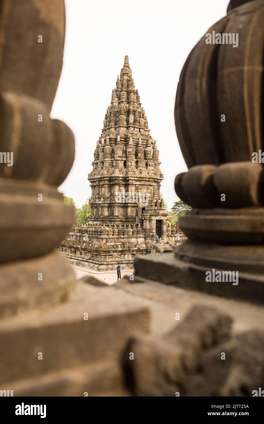 Ancient Prambanan Hindu Temple in Jogjakarta (Yogyakarta), Java ...