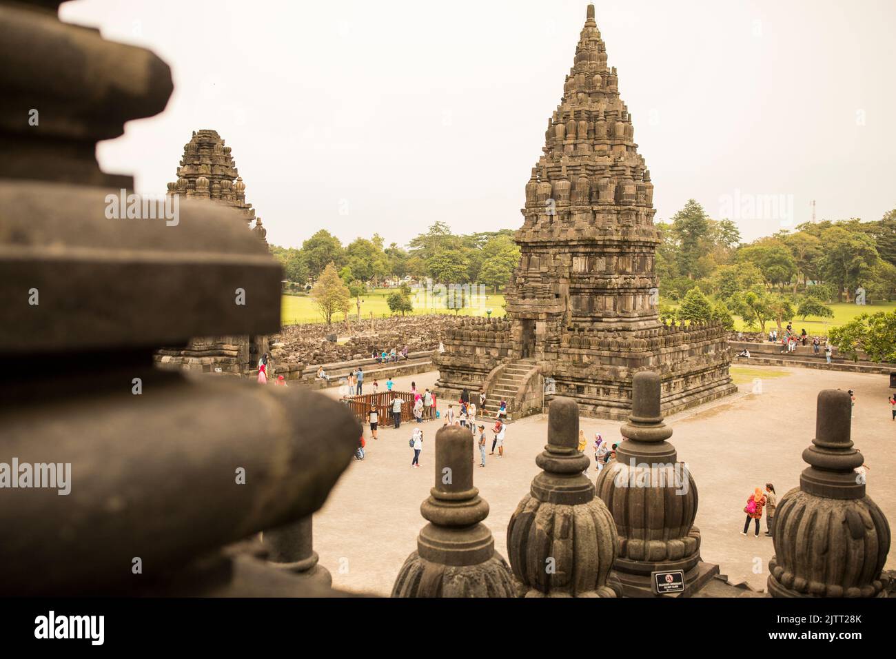 Ancient Prambanan Hindu Temple in Jogjakarta (Yogyakarta), Java ...