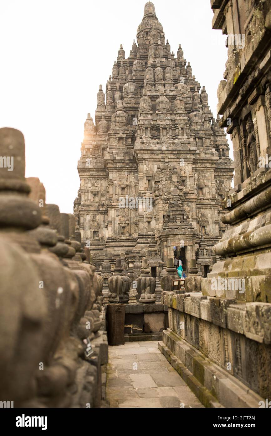 Ancient Prambanan Hindu Temple in Jogjakarta (Yogyakarta), Java ...