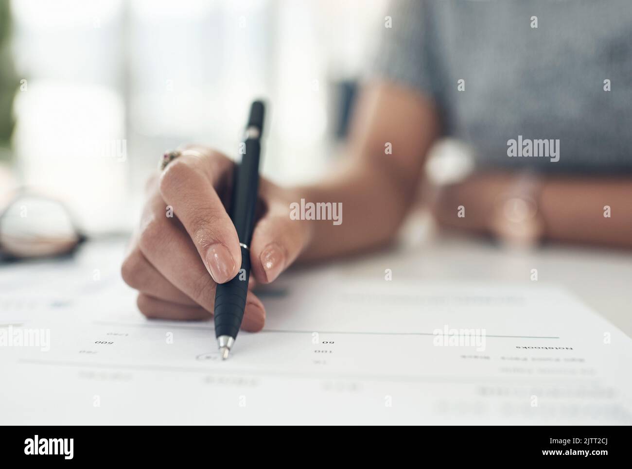 Writing, reading and making notes on finance, investment or tax ...