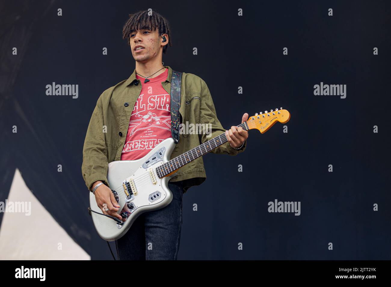 Saint-Cloud France 25 August 2022 Inhaler Bono Vox son singer band live ...