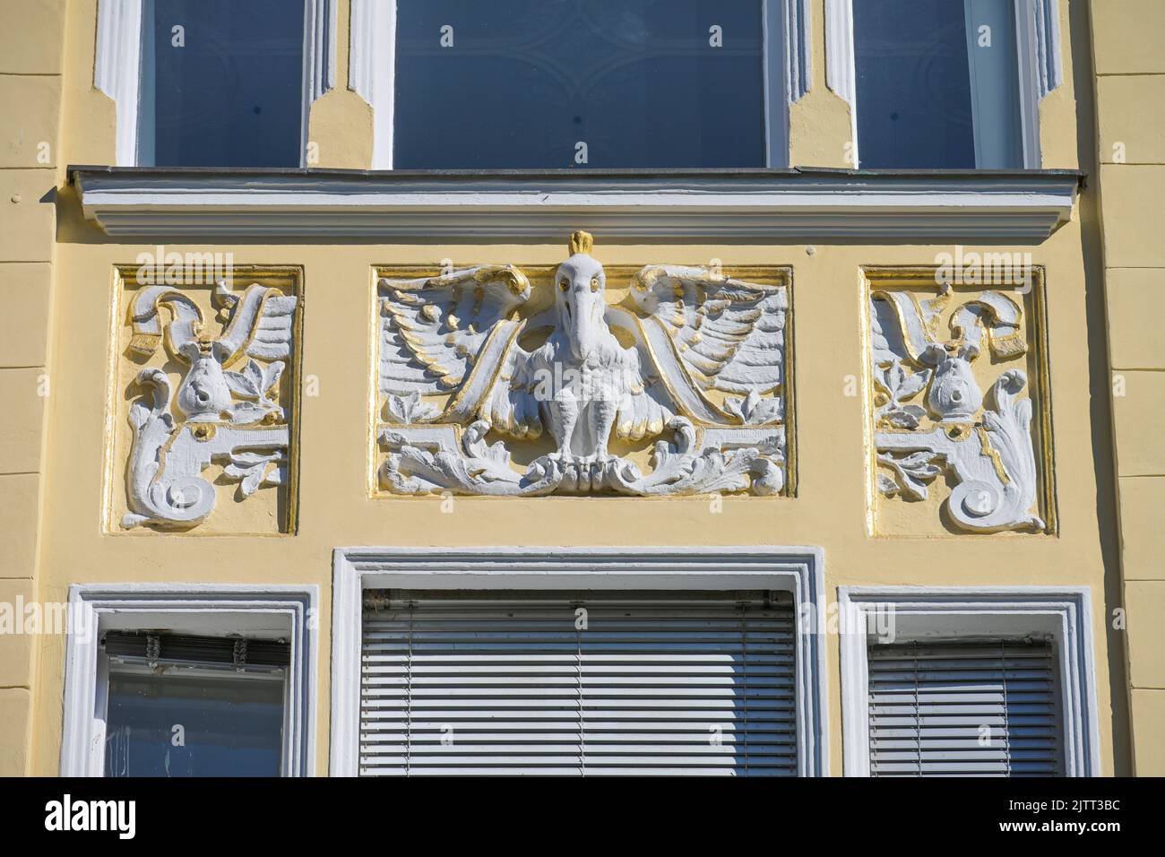 Detail, Stuck, Fenster, Altbau, Viktoria-Luise-Platz, Schöneberg ...