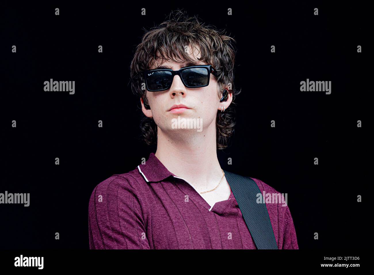 Saint-Cloud France 25 August 2022 Inhaler Bono Vox son singer band live ...