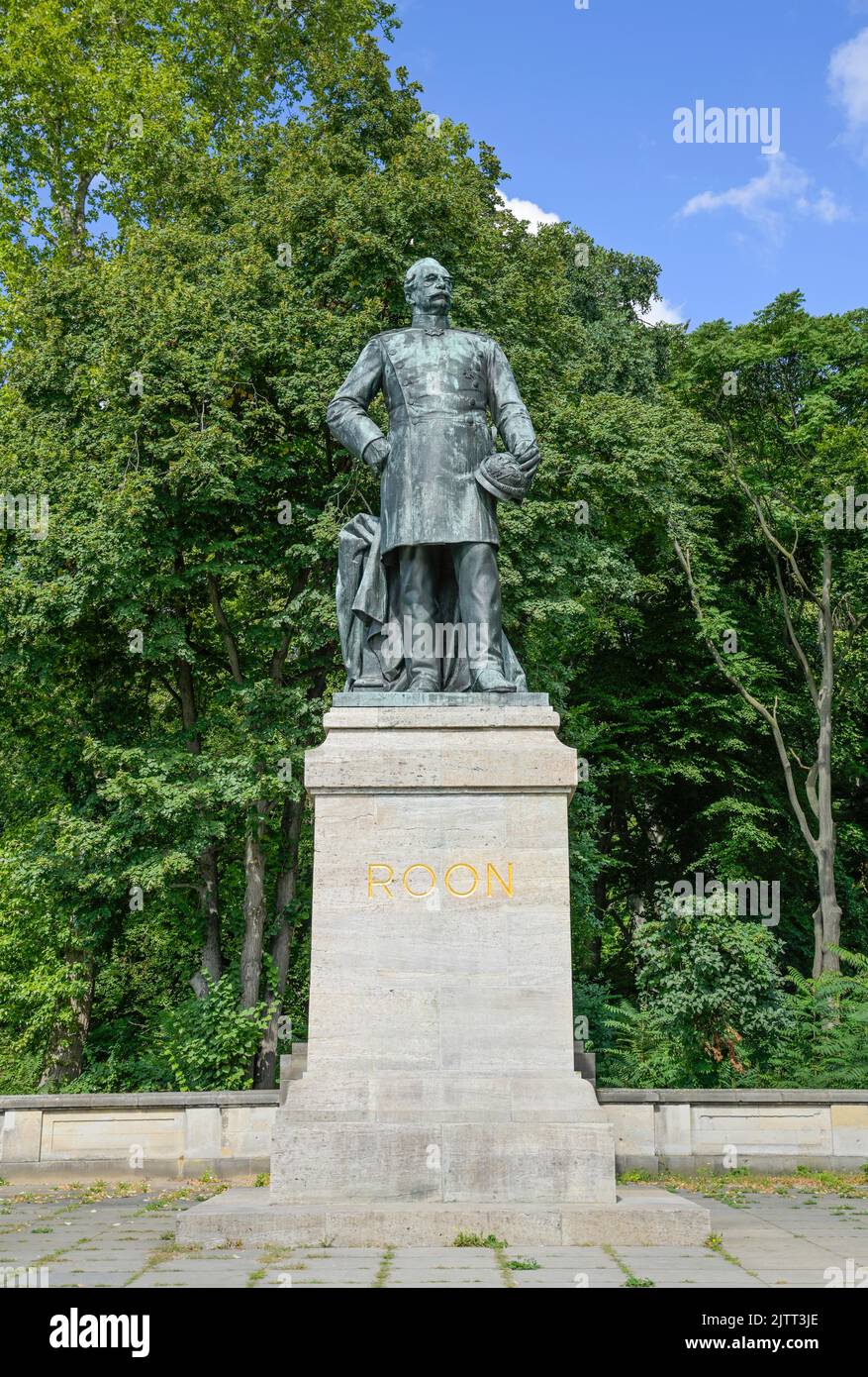 Denkmal Albrecht von Roon, Großer Stern, Tiergarten, Mitte, Berlin ...