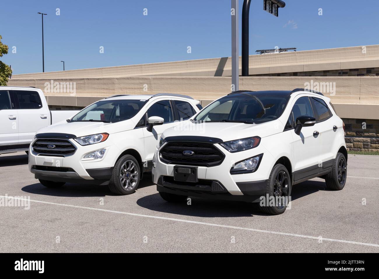 Indianapolis - Circa August 2022: Ford Escape display at a dealership ...