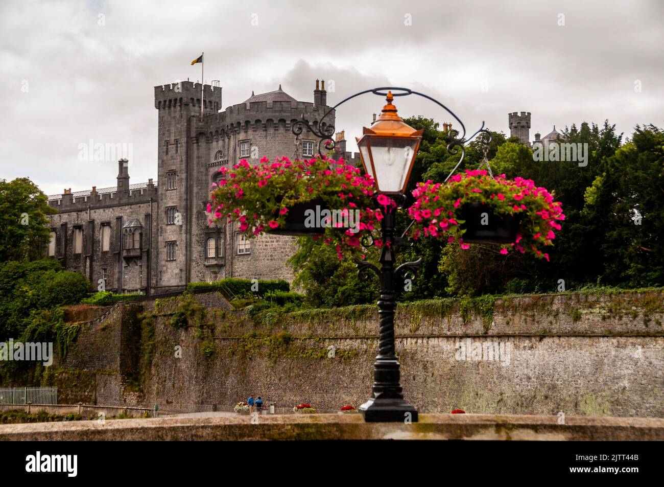 Kilkenny Castle in the medieval city of Kilkenny, Ireland Stock Photo ...