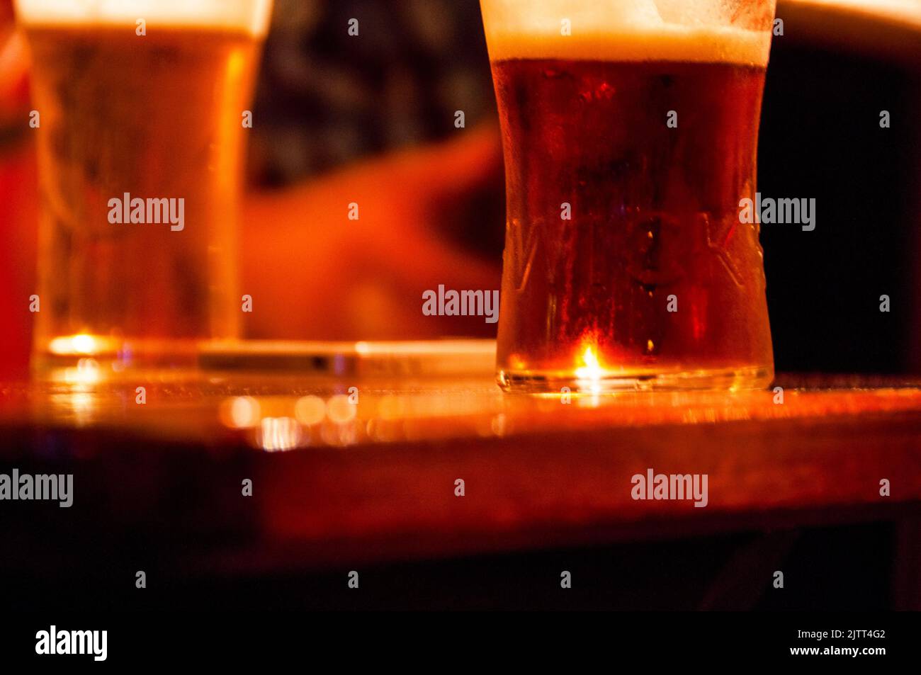 Fresh pint in Kilkenny, Ireland Stock Photo - Alamy