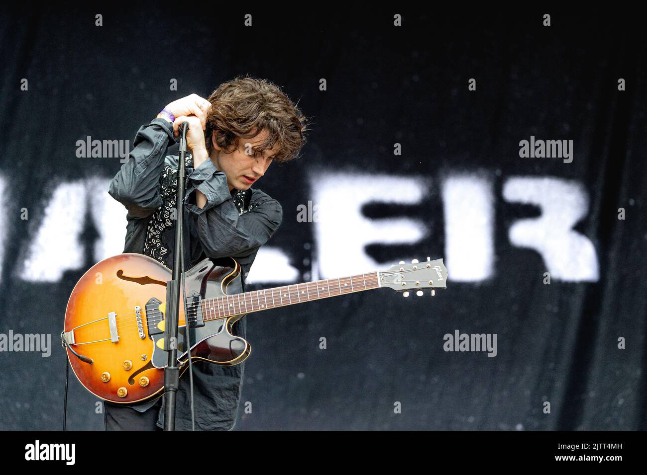 Saint-Cloud France 25 August 2022 Inhaler Bono Vox son singer band live ...