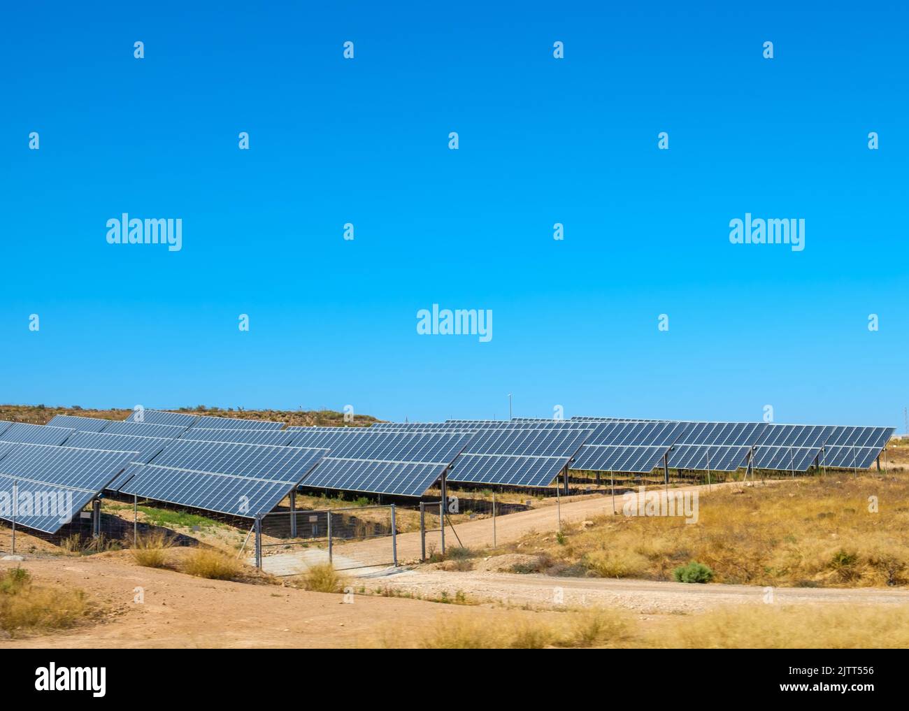 Solar power plant tabernas desert hi-res stock photography and images ...