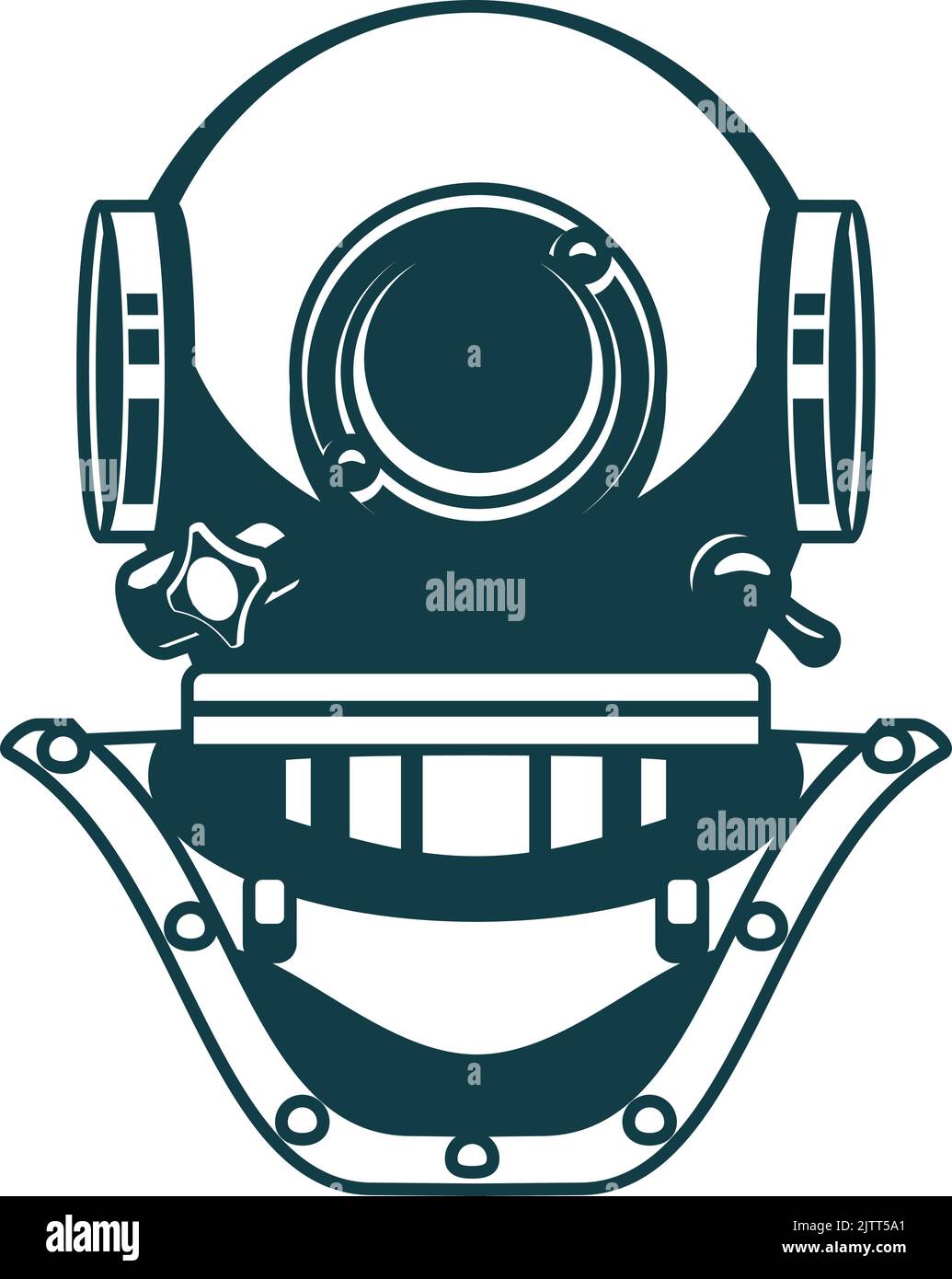 Aqualung scuba icon black Stock Vector Images - Alamy