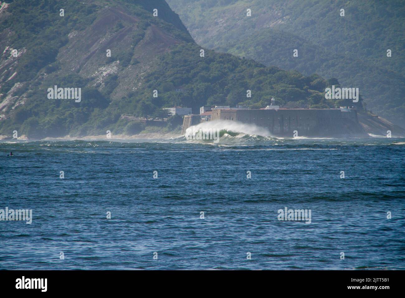 rare wave known as slab of the beast in guanabara bay in rio de janeiro ...