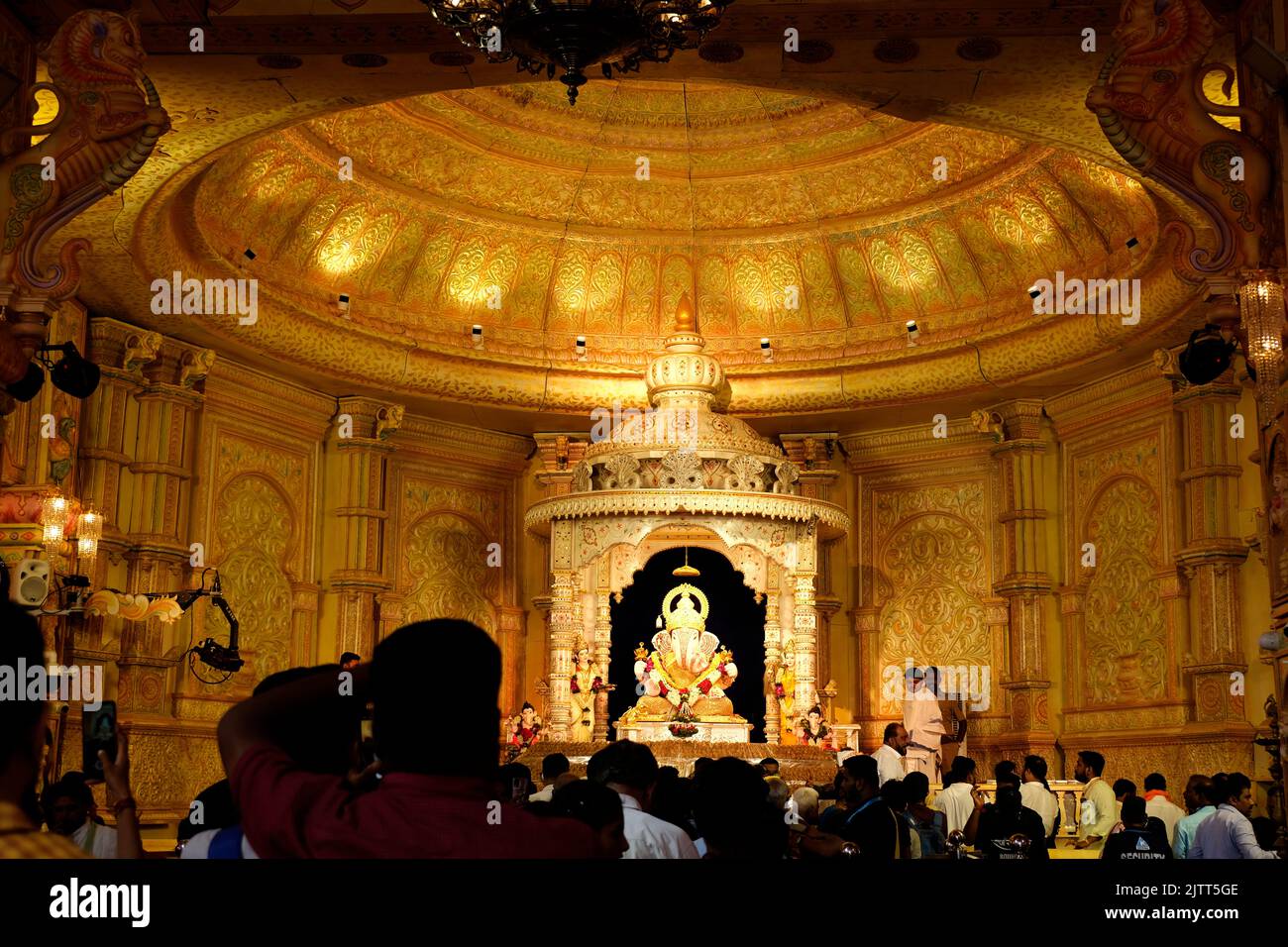 01 September 2022, Pune, Maharashtra, India, Beautiful sculpture of ...