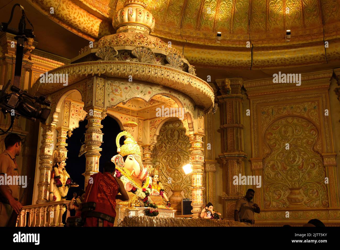 01 September 2022, Pune, Maharashtra, India, Beautiful sculpture of ...
