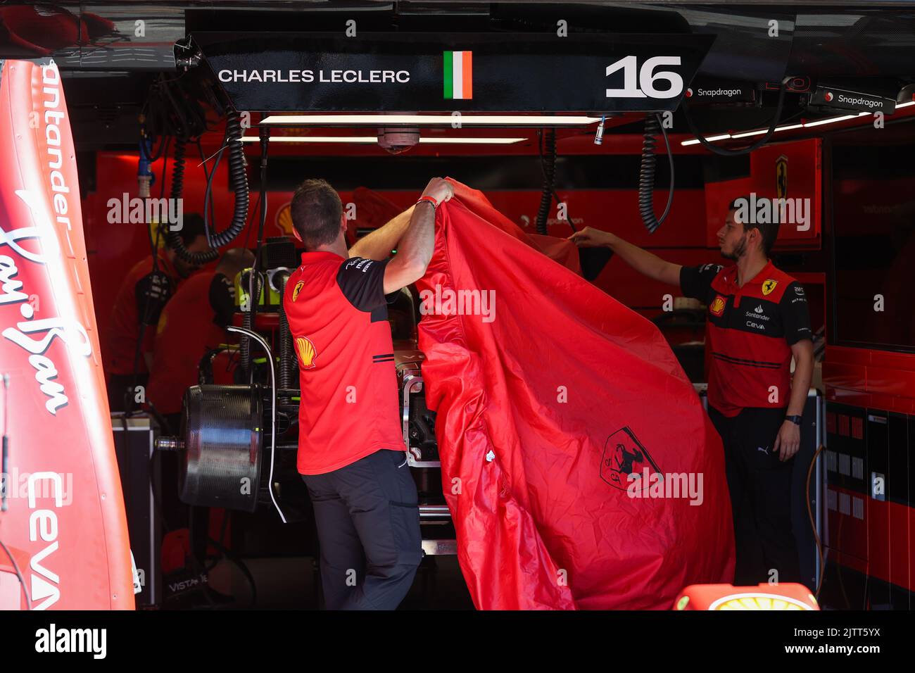 September 1, 2022, Rome, Netherlands: Scuderia Ferrari F1-75 ...