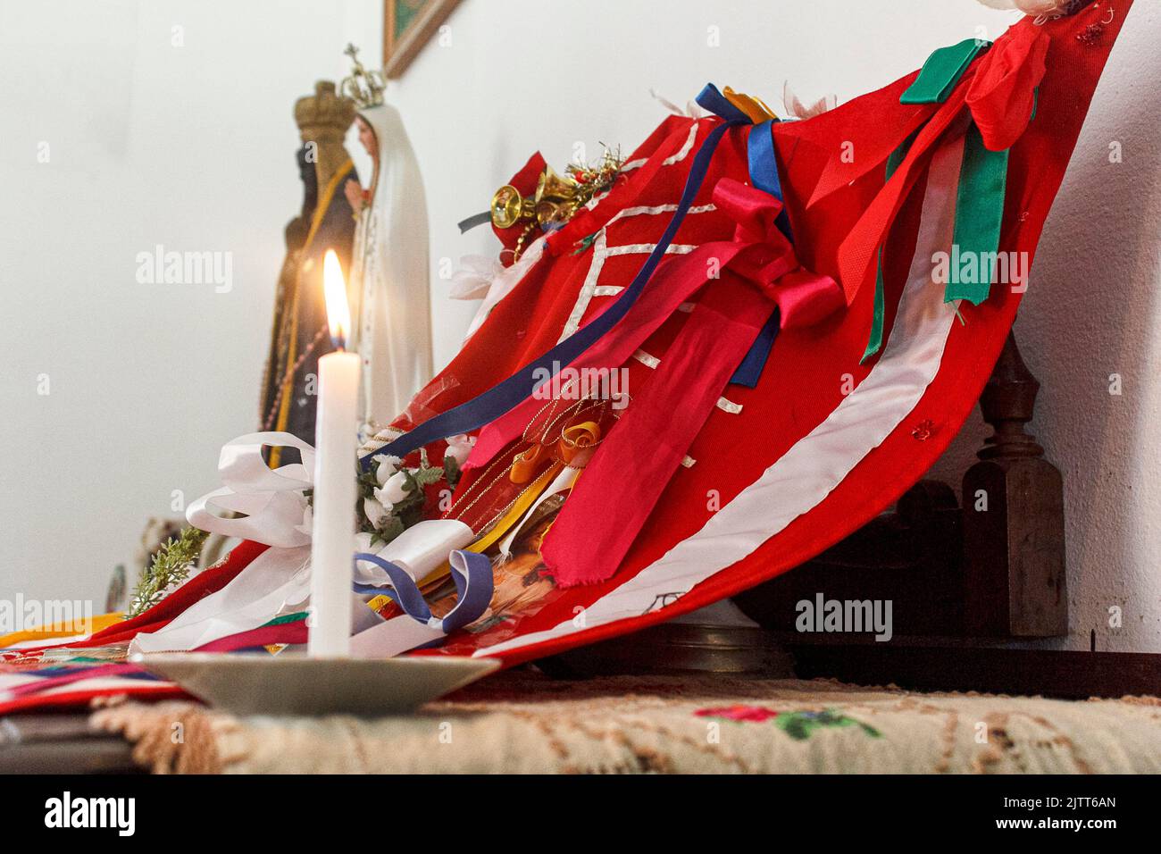banner of revelry of kings with a candle on the table, with the images ...