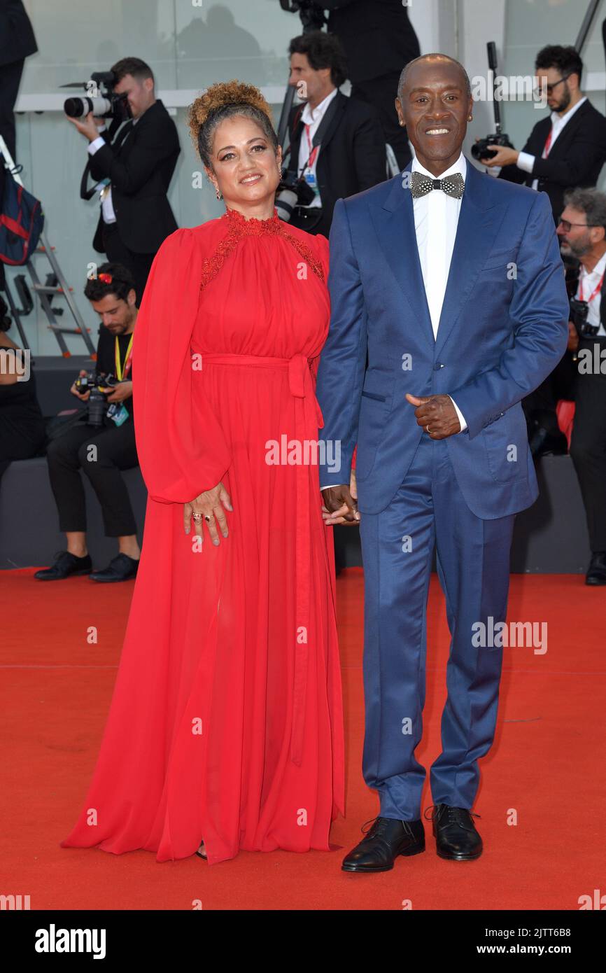 Don Cheadle and Bridgid Coulter attends the "White Noise" and opening ...