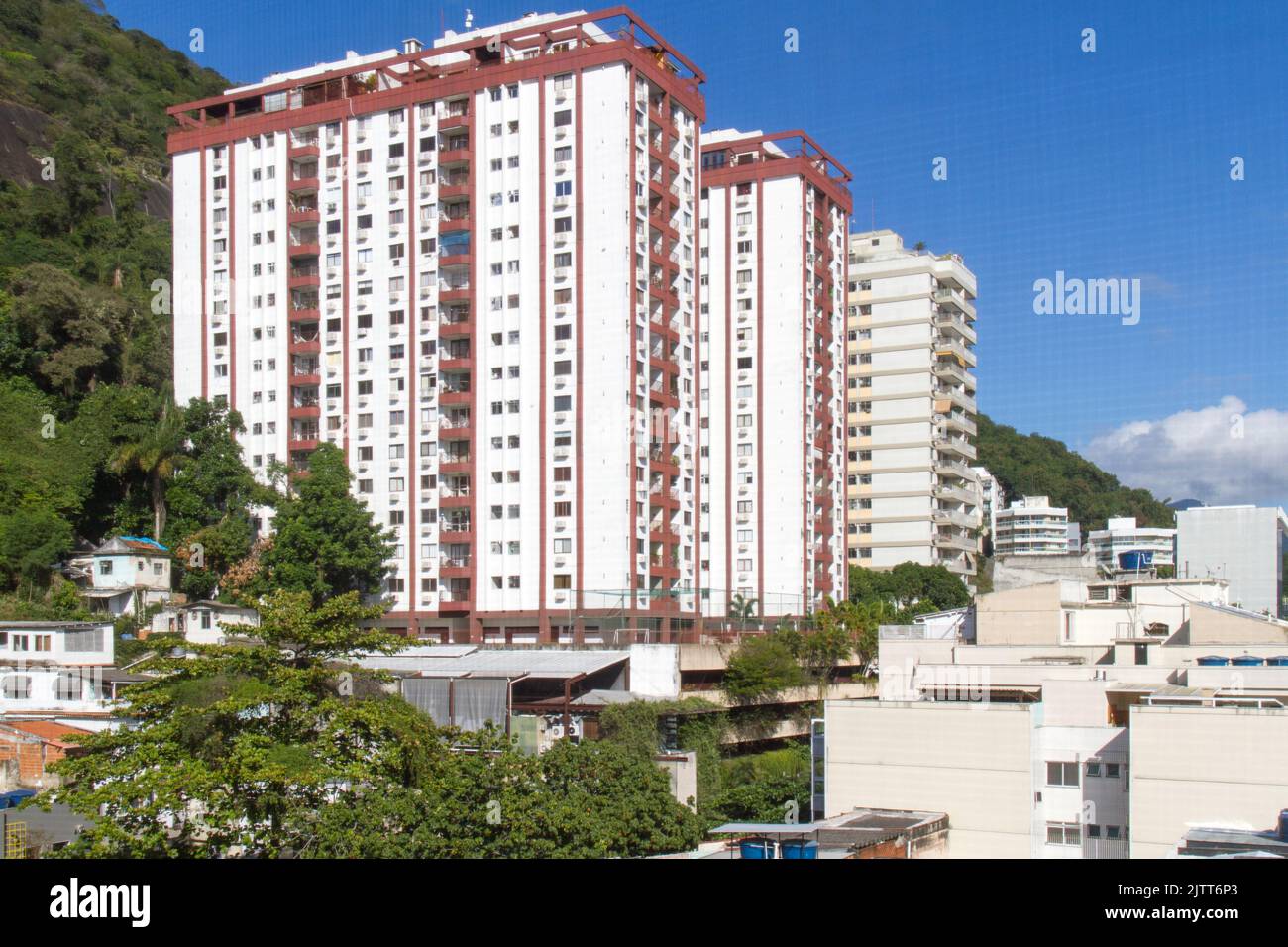 buildings in the humaita neighborhood in Rio de Janeiro Stock Photo - Alamy