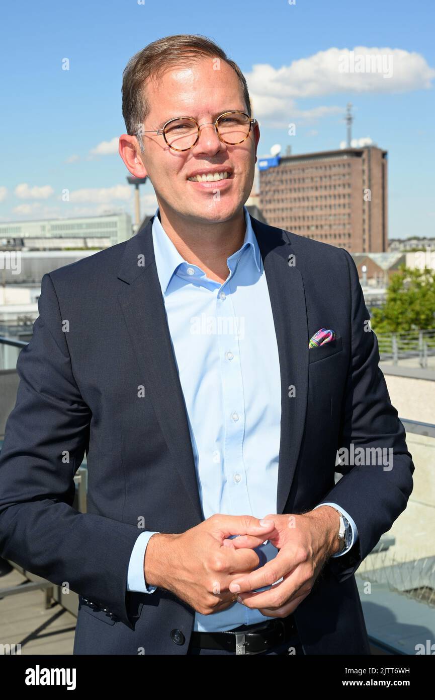 Cologne, Germany. 01st Sep, 2022. René Königshausen, Chairman of PSD ...