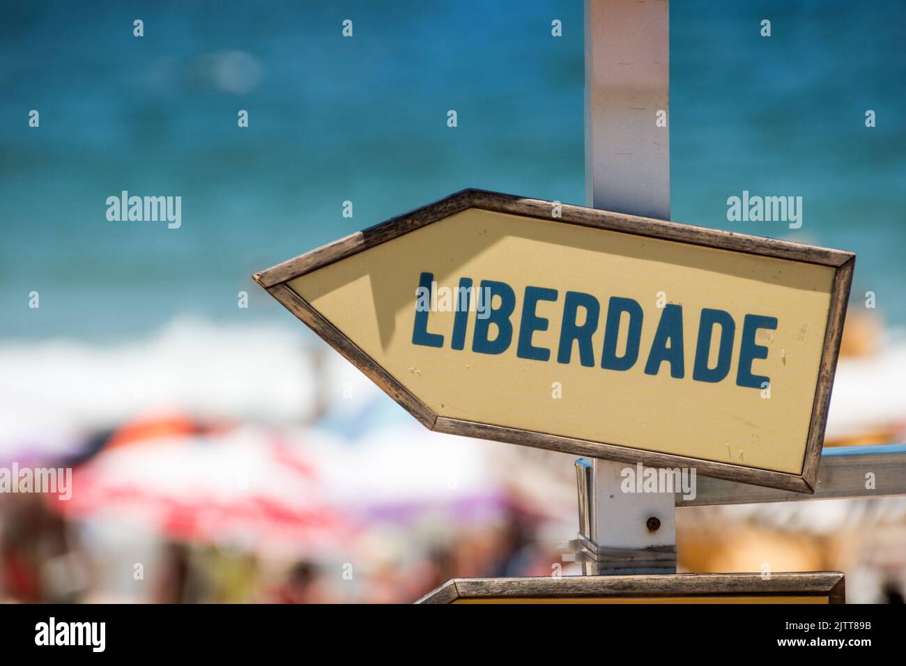 Rio tourist attraction sign hi-res stock photography and images - Alamy