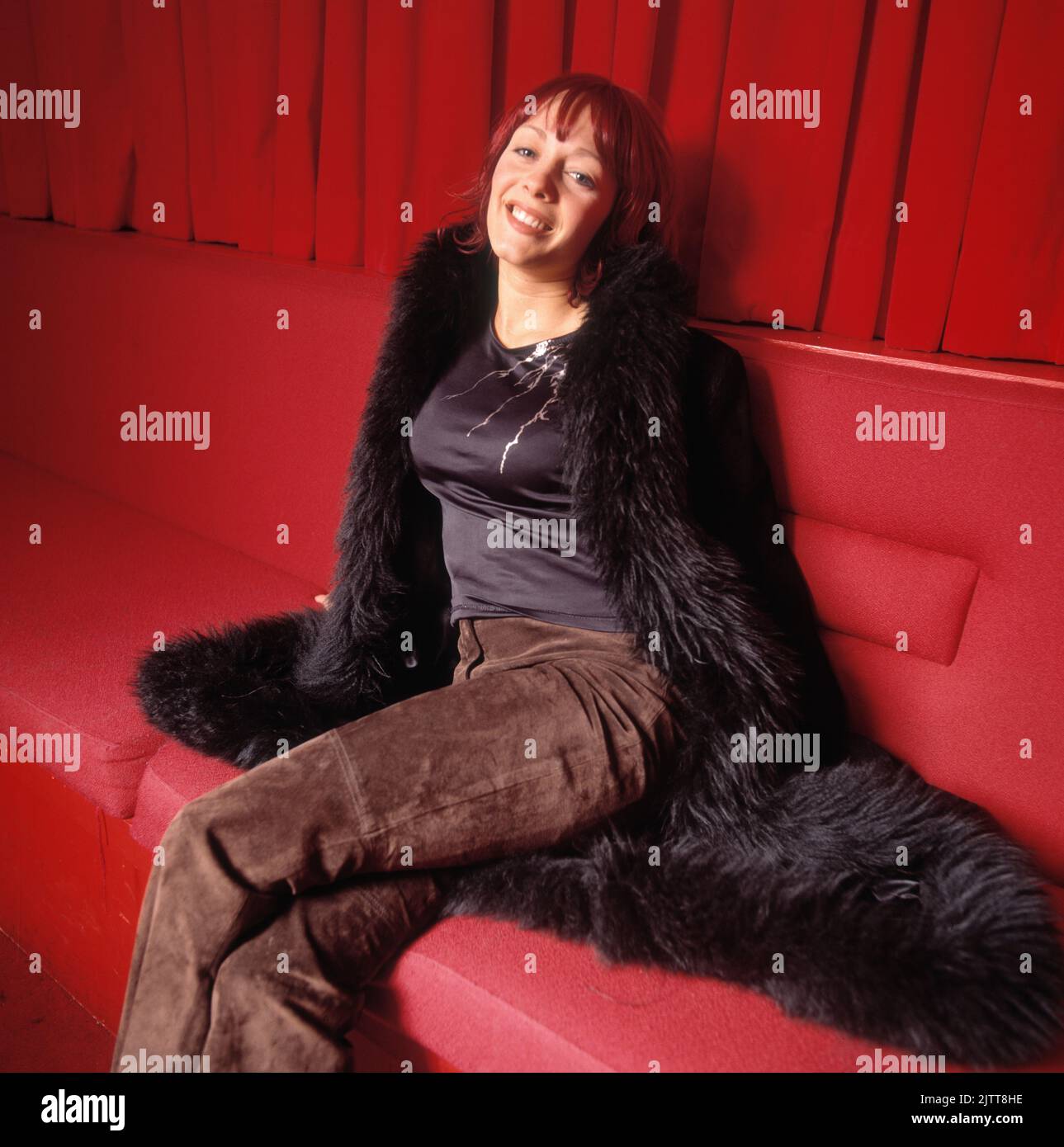 Sarah louise cawood is an english broadcaster hi-res stock photography ...