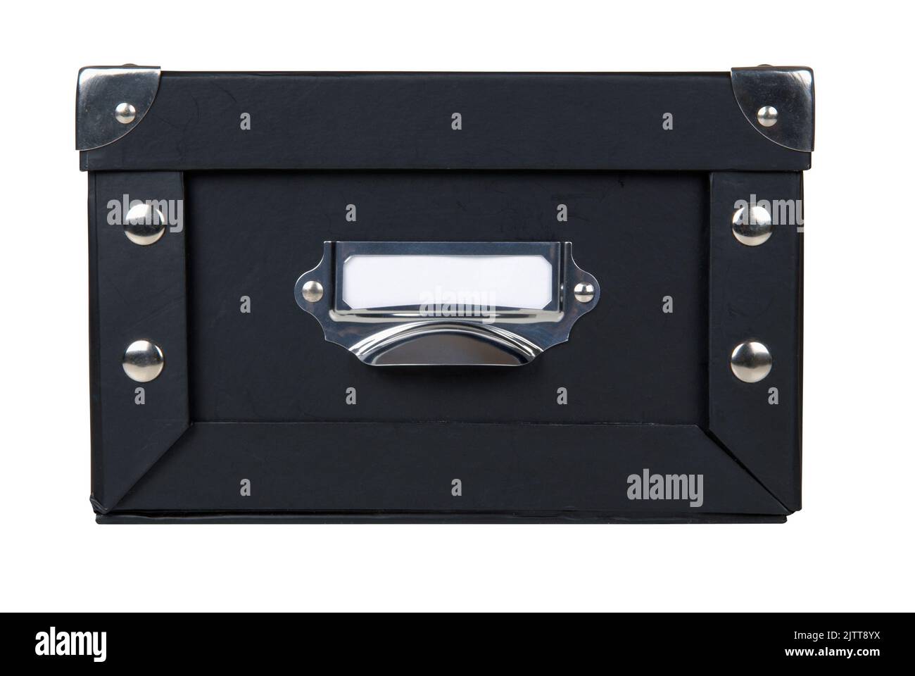 Front view of office storage box cut out Stock Photo - Alamy