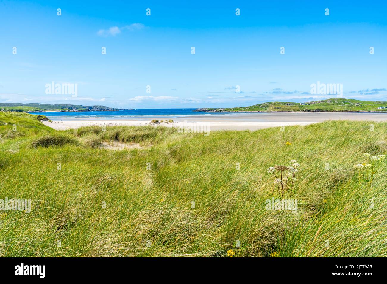 Ardriol beach in Uig Bay on Isle of Lewis, Scotland, UK Stock Photo - Alamy