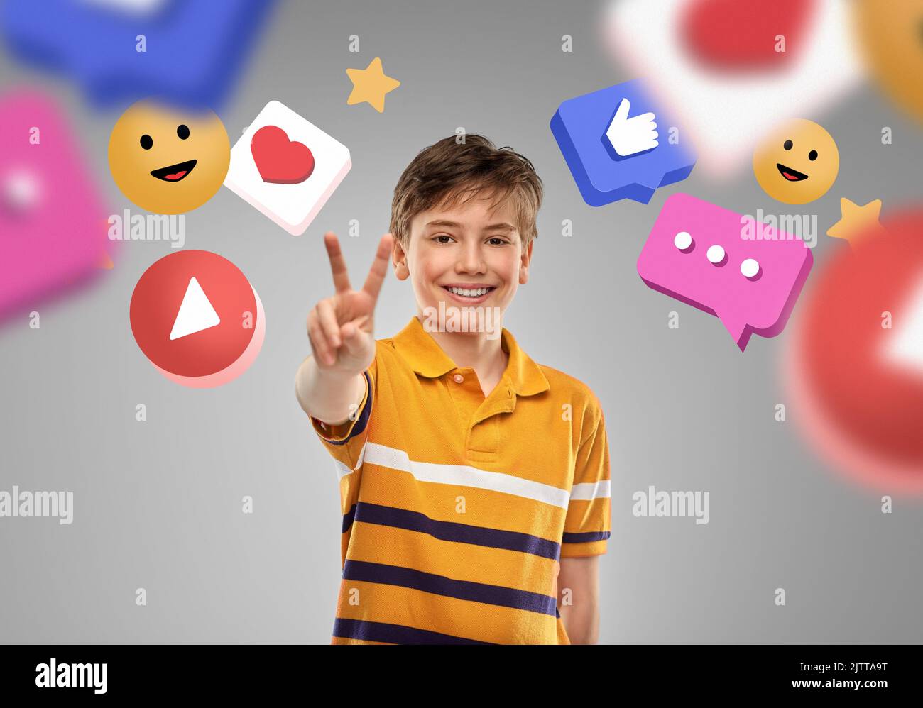 Peace emoji hi-res stock photography and images - Alamy