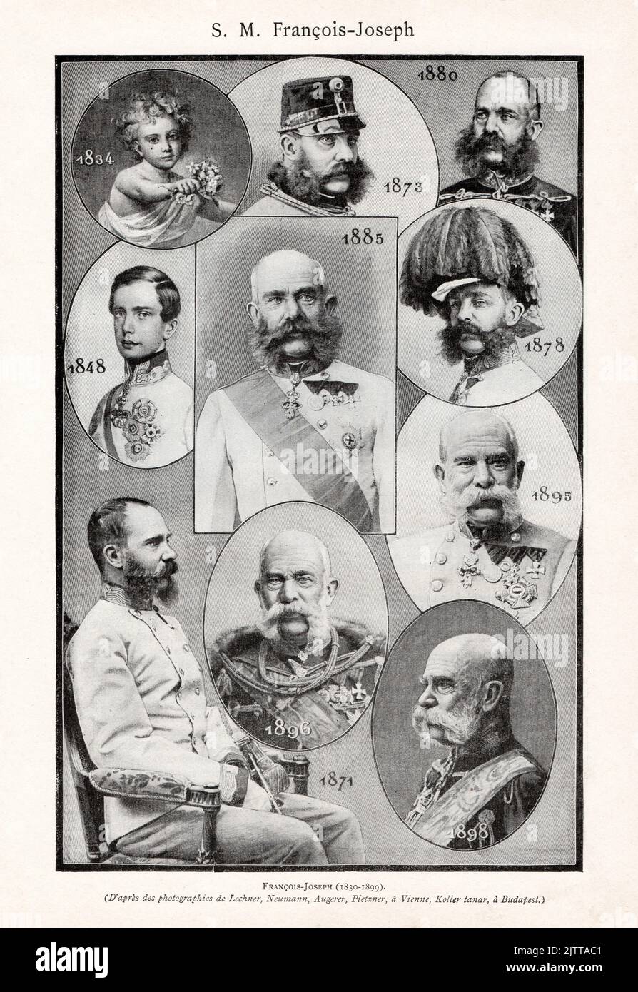 Illustration of Franz Joseph I, Emperor of Austria and Apostolic King ...