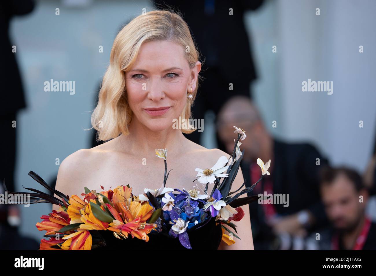 Cate Blanchett attends the "Tar" red carpet at the 79th Venice ...