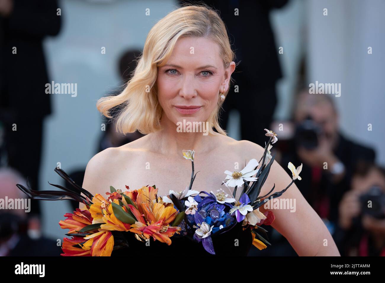 Cate Blanchett attends the "Tar" red carpet at the 79th Venice ...