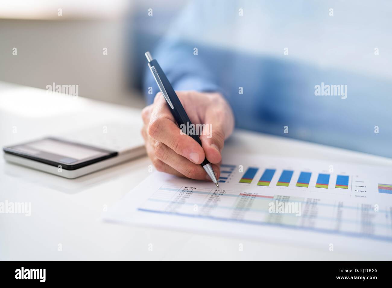 Business Finance Data In Office. Marketing Work Numbers Stock Photo - Alamy