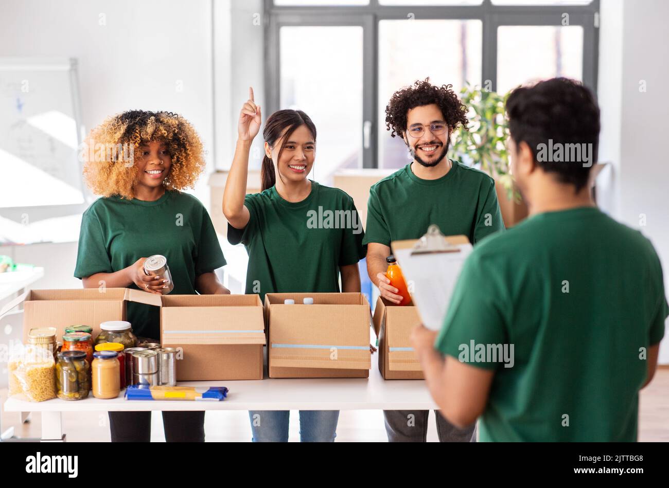 Asking for people to volunteer hi-res stock photography and images - Alamy