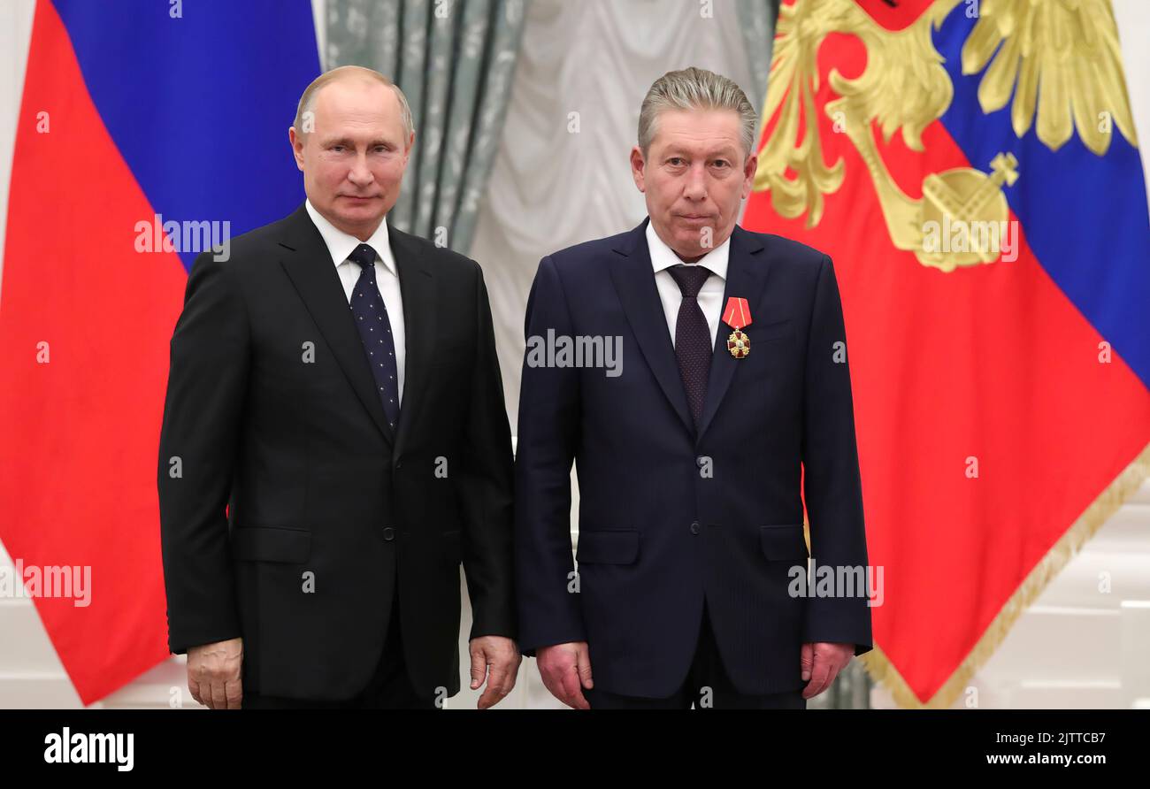 Russia's state media reports that LUKOIL Chairman Ravil Maganov - a ...