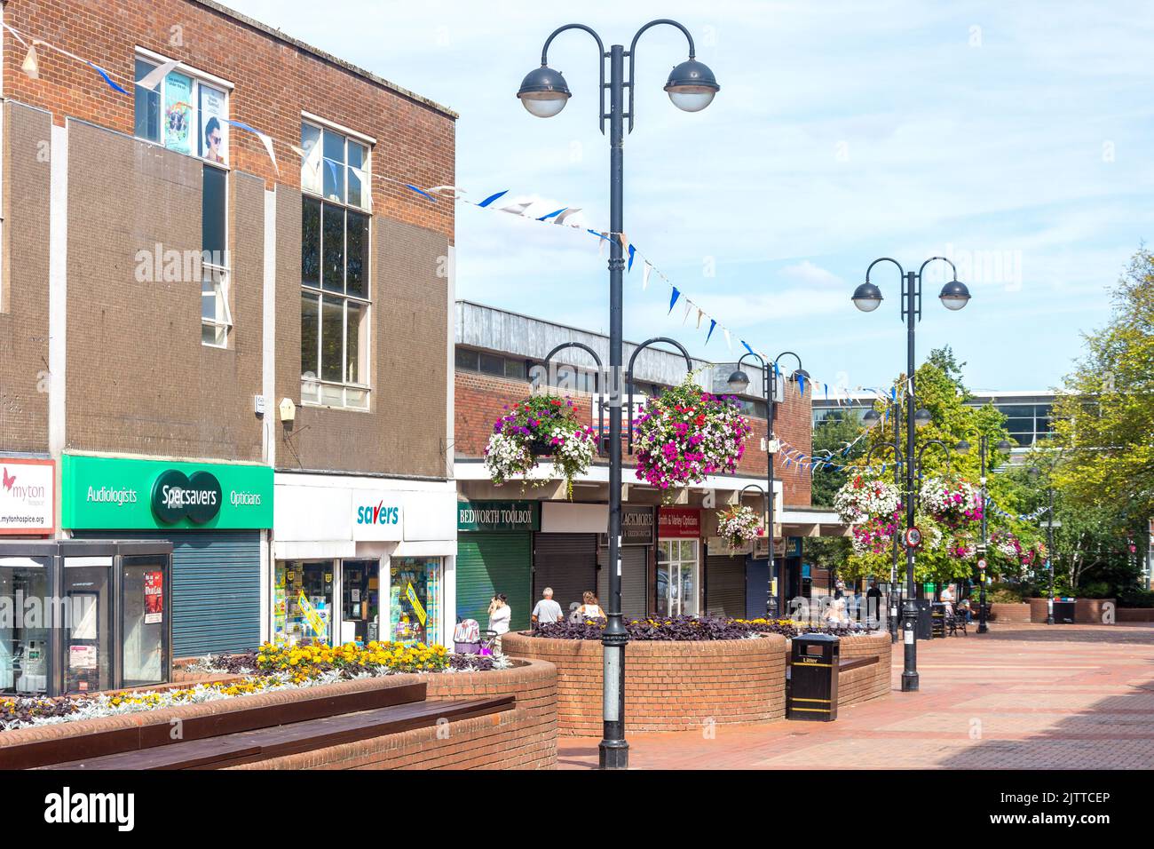 All Saints Square, Bedworth, Warwickshire, England, United Kingdom ...