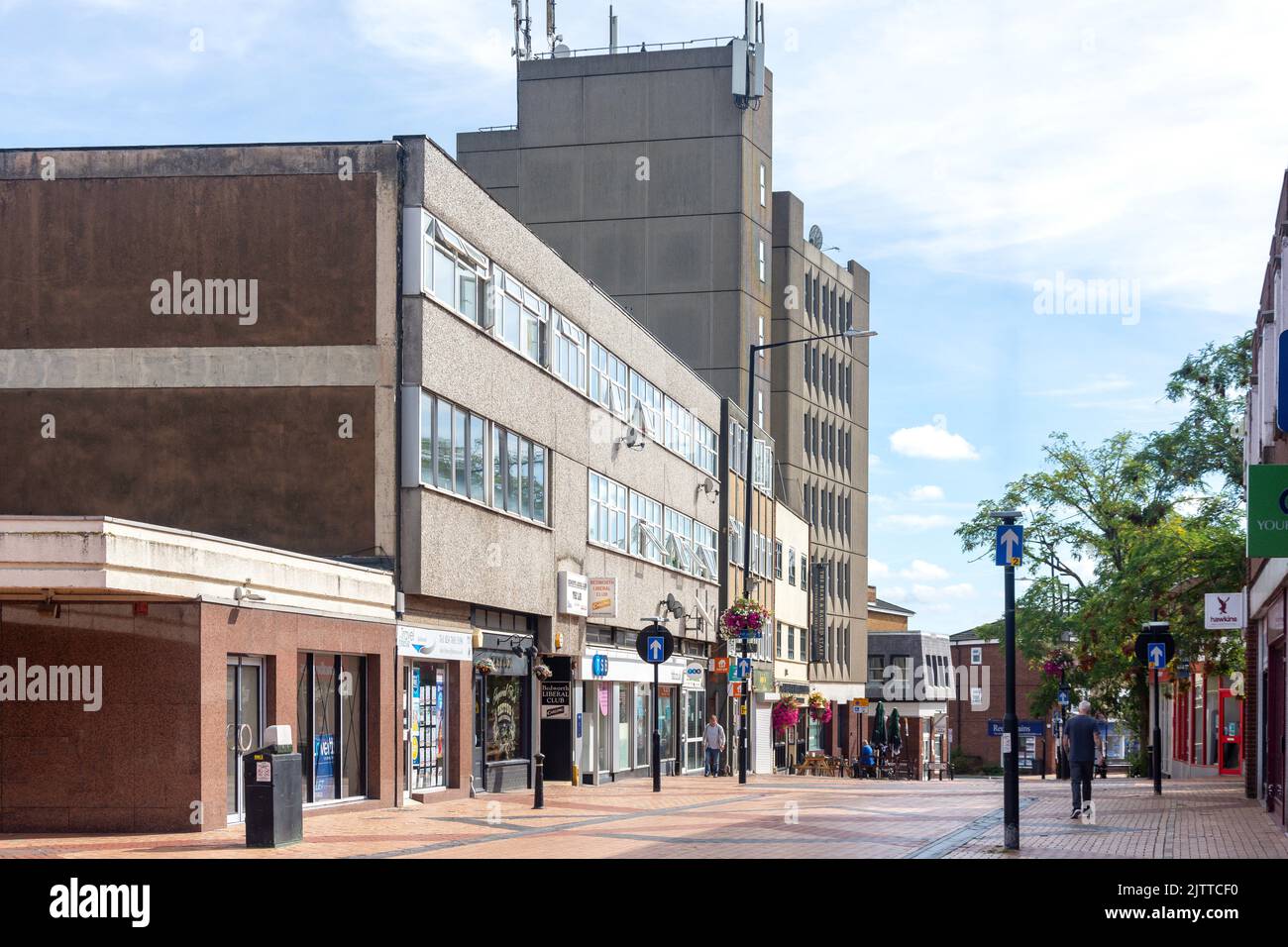 King Street, Bedworth, Warwickshire, England, United Kingdom Stock ...