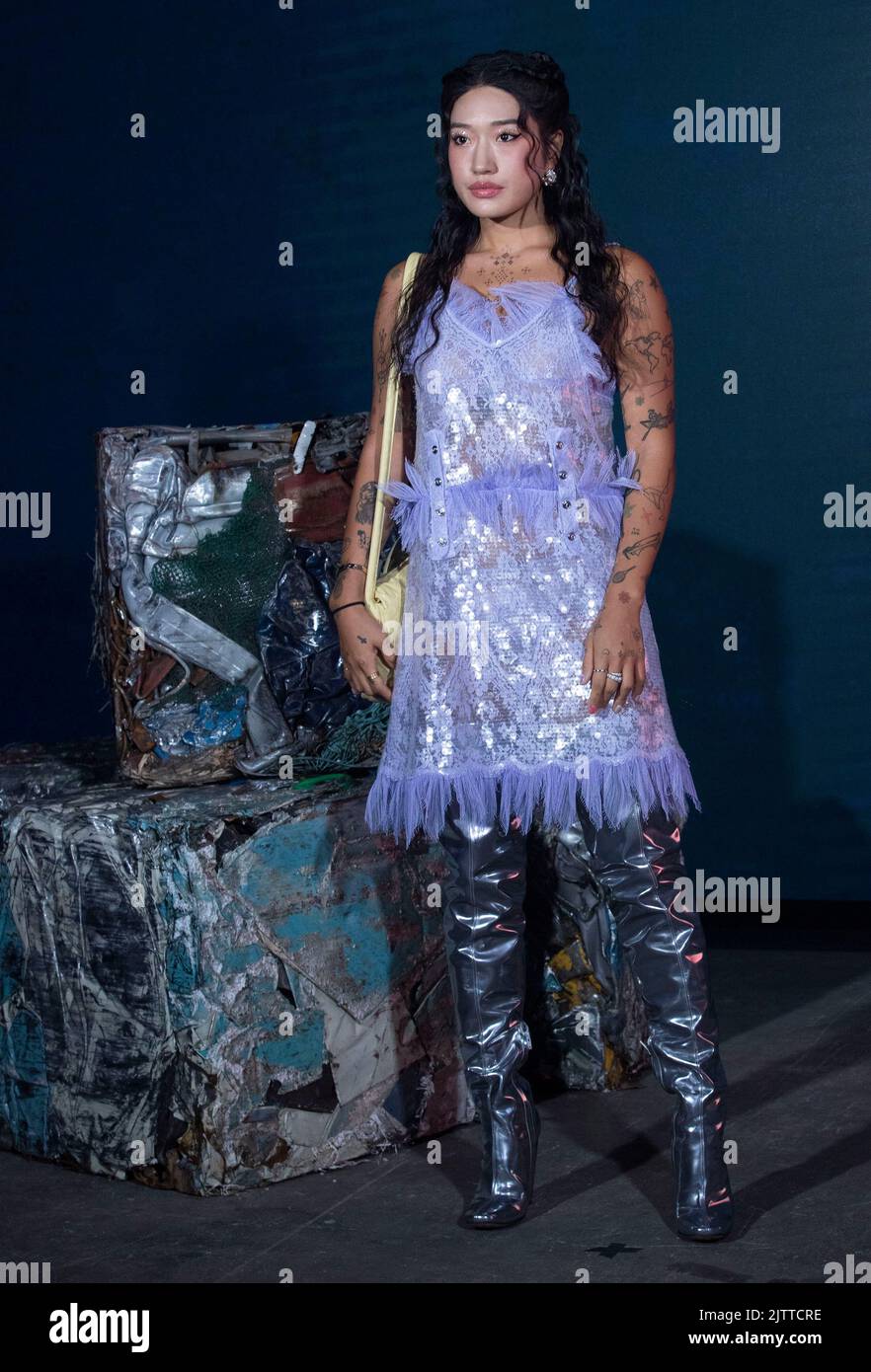 Seoul, South Korea. 1st Sep, 2022. South Korean DJ Peggy Gou, attends a ...