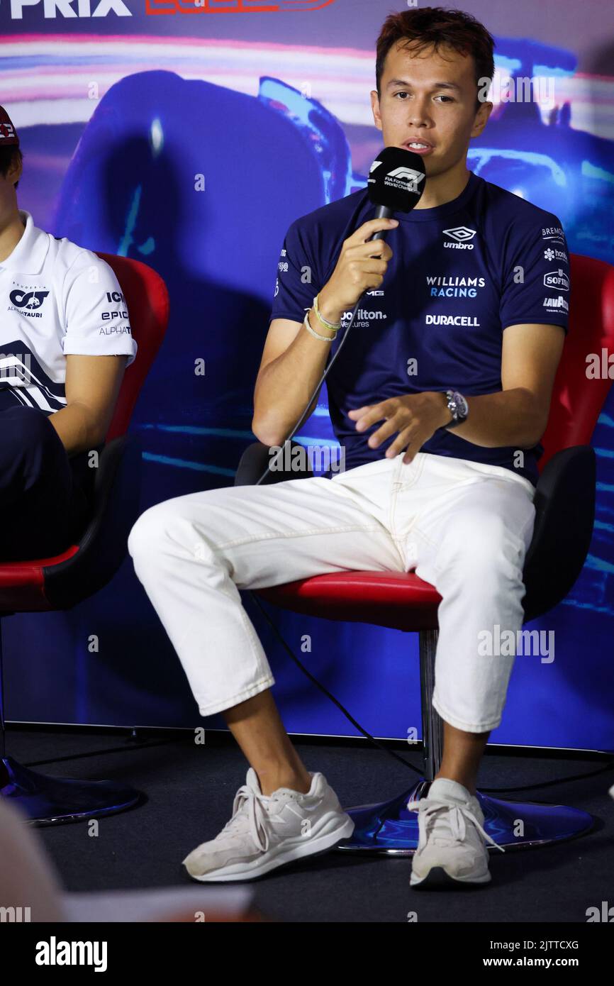 ZANDVOORT, NETHERLANDS - SEPTEMBER 1: Alex Albon of United Kingdom and ...
