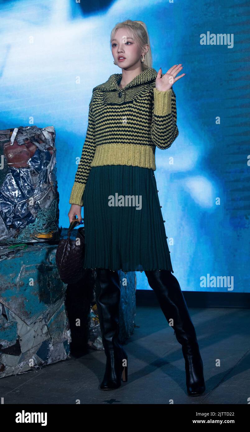 Seoul, South Korea. 1st Sep, 2022. Thai singer-songwriter minnie ...