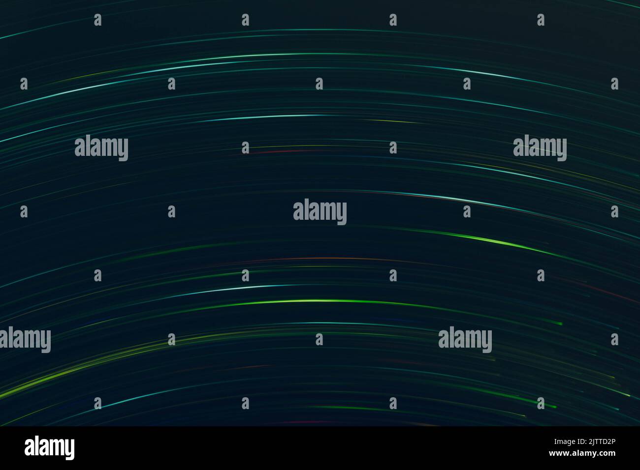 glowing blue green lines sparkles lights motion Stock Photo - Alamy