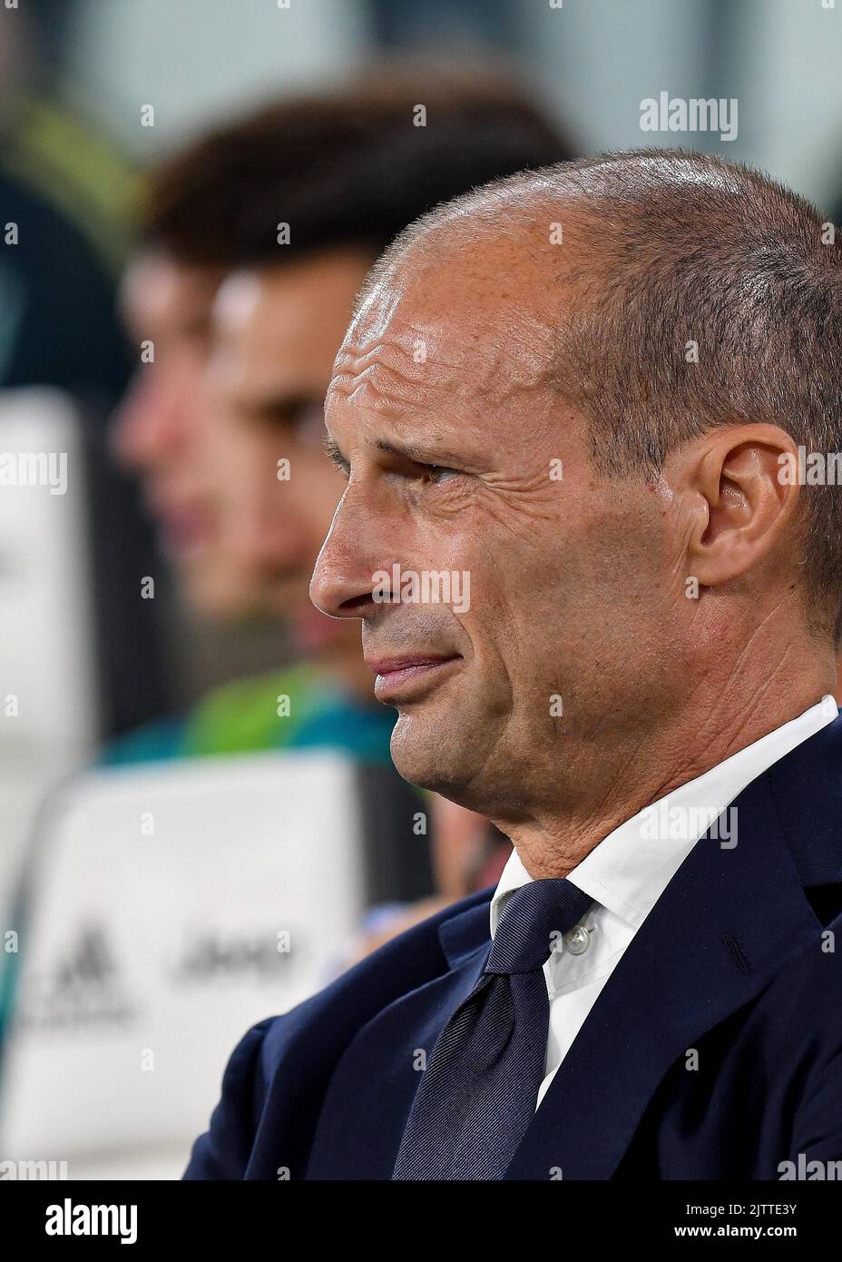Massimiliano Allegri Head Coach of Juventus FC looks on during the ...