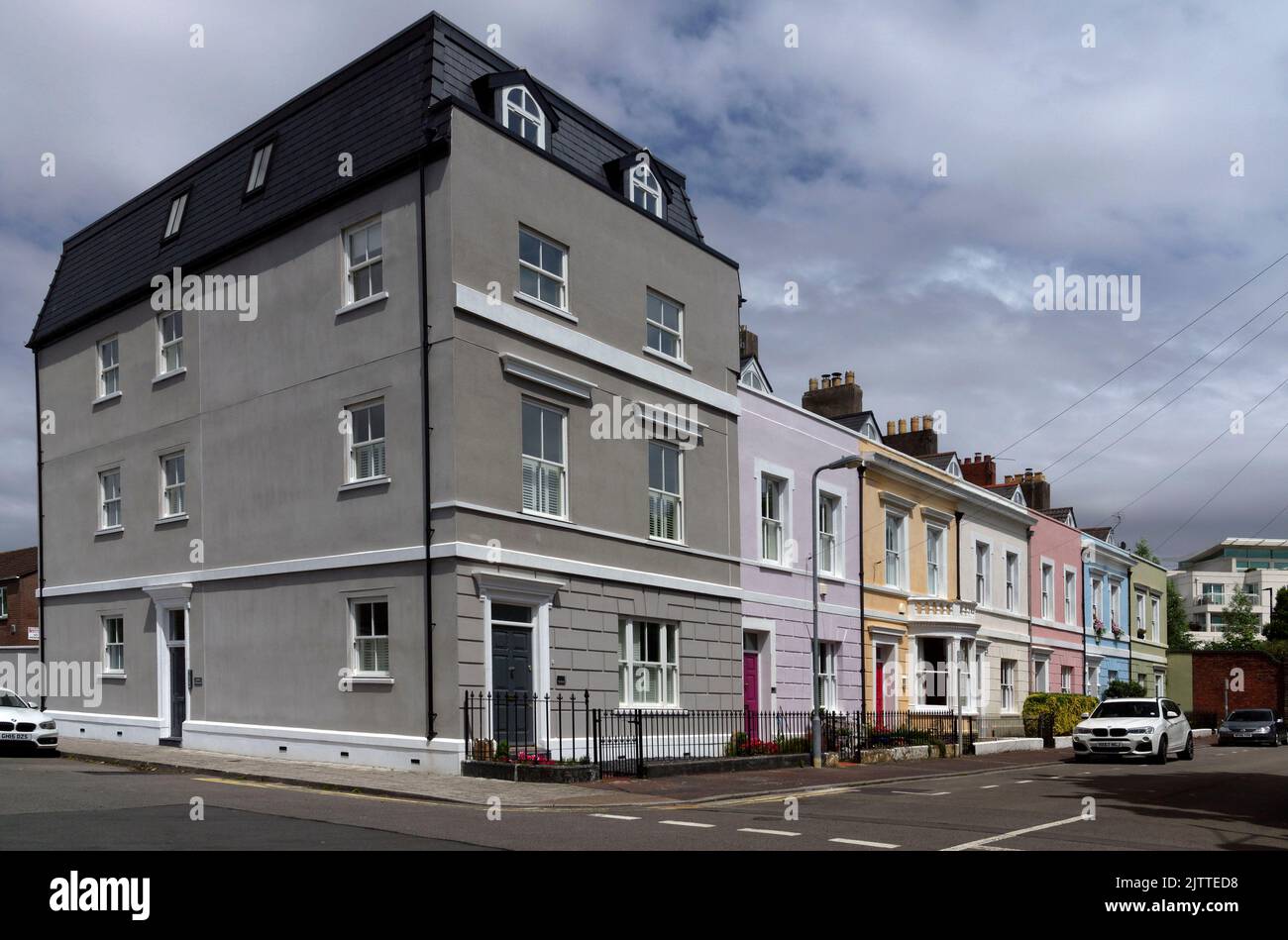 Bute Esplanade, Cardiff Bay 2022 . Attractive development. Residential ...