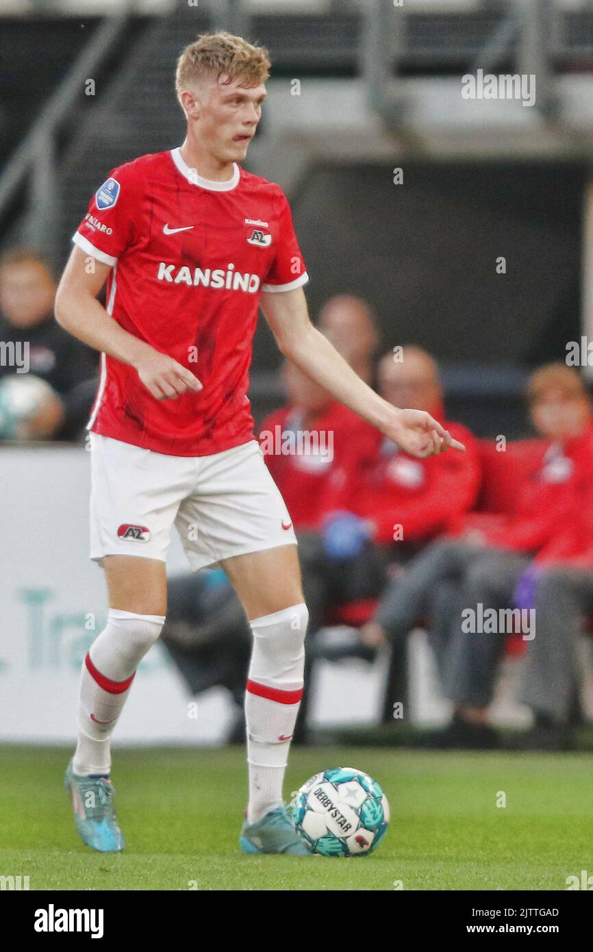 ALKMAAR - 01-09-2022, AFAS Stadium. Dutch Eredivisie Football season ...