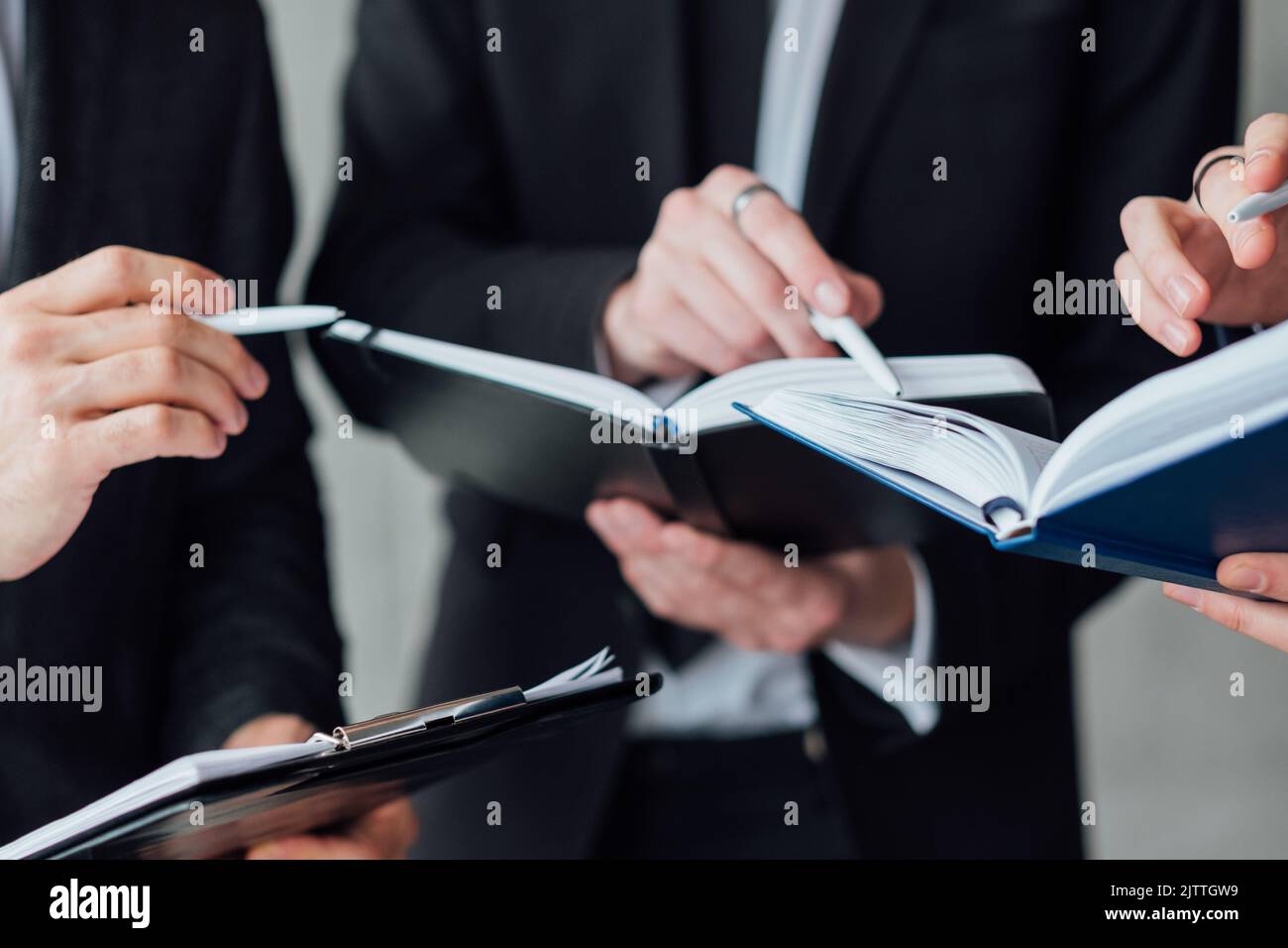 business conference colleagues project strategy Stock Photo - Alamy
