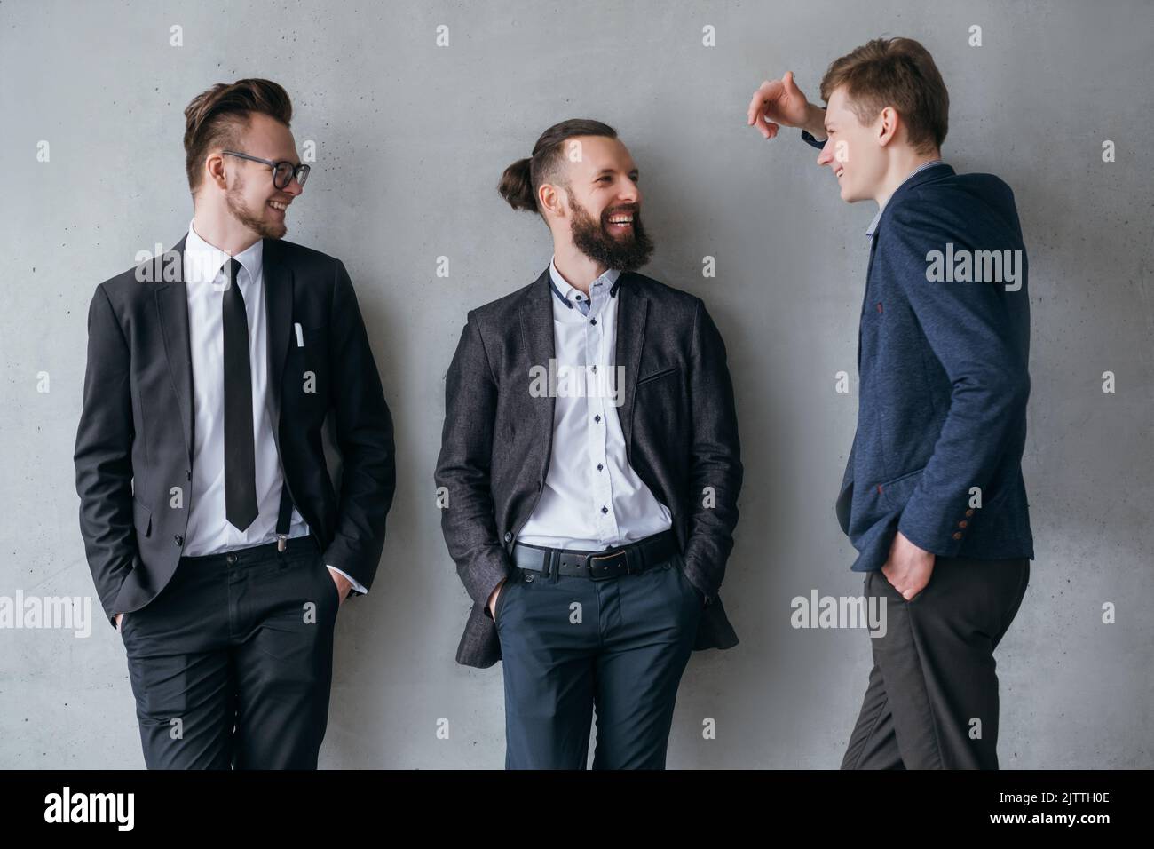 modern corporate life colleagues successful people Stock Photo - Alamy